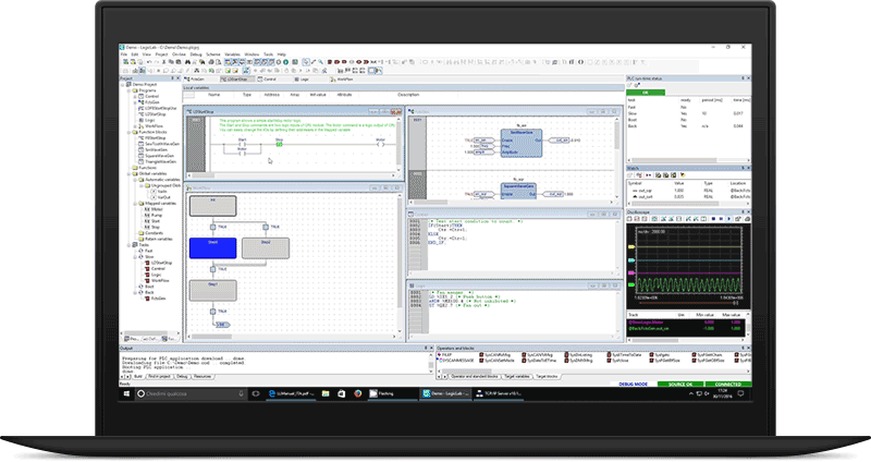 LogicLab Programming tool IEC61131-3 Free of charge