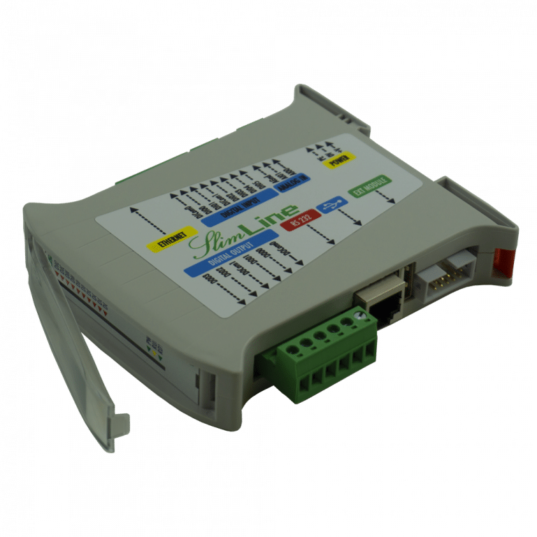 Modulo PLC Compatto con Ethernet SlimLine LogicLab IEC61131-3
