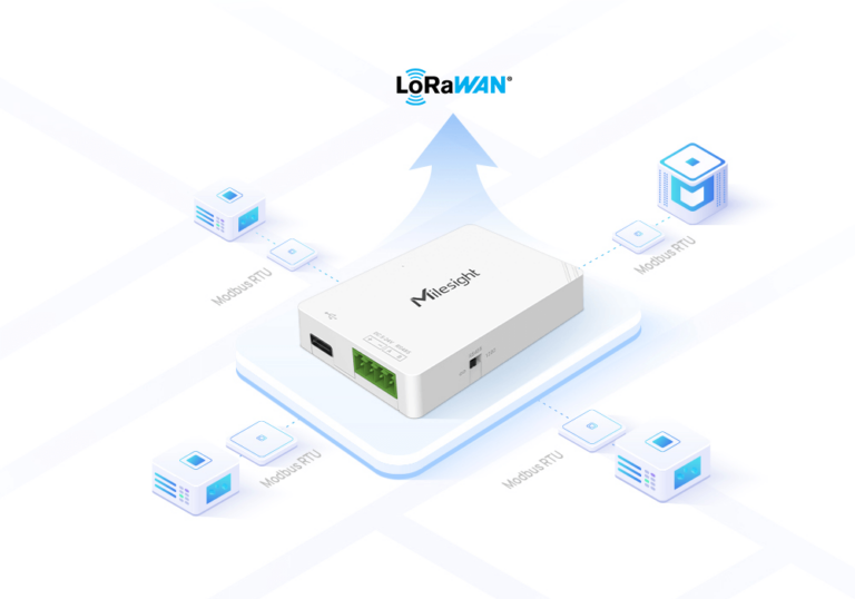 Convertitore Modbus RS485 - LoRaWAN UC100 - Elsist